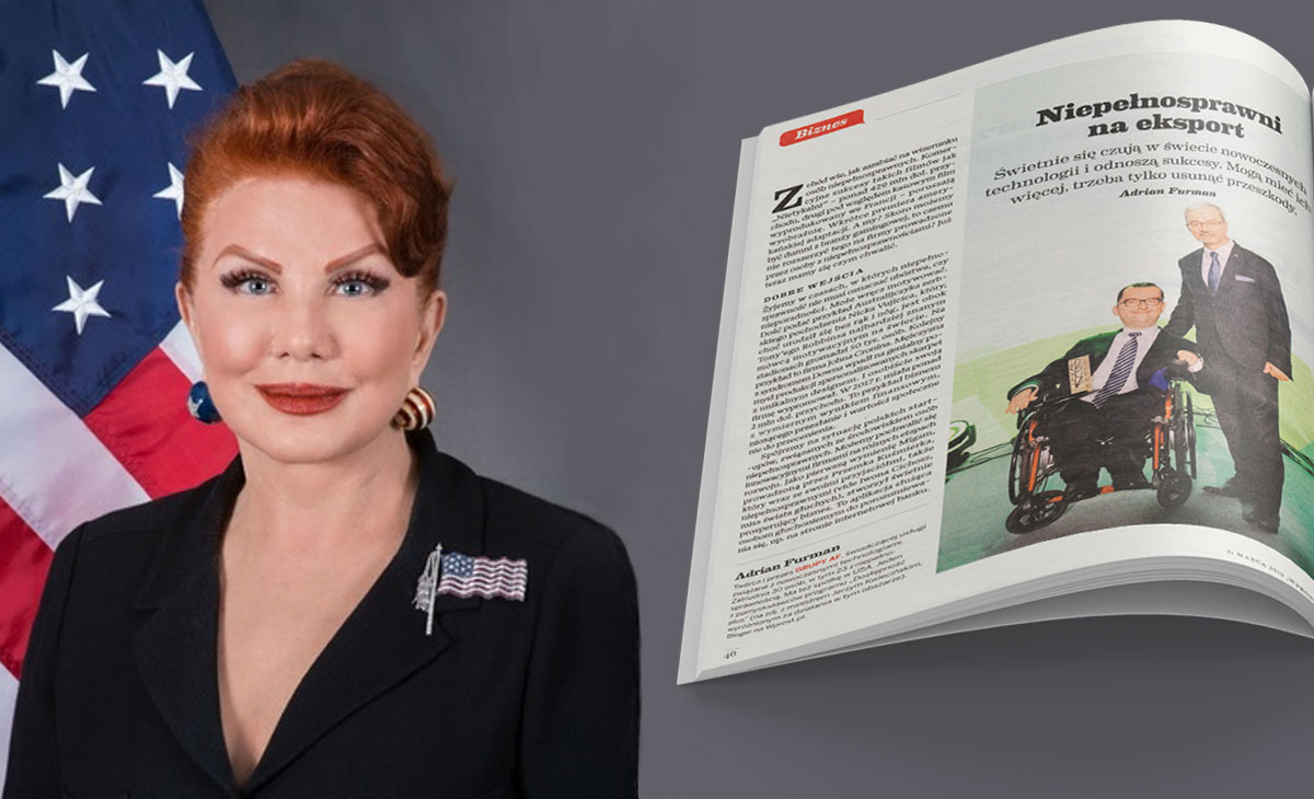 Ambasador USA o Adrianie Furmanie/US Ambassador about Adrian Furman ...